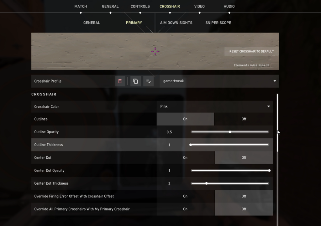 Valorant Crosshair Settings (2022): Everything You Need to Know